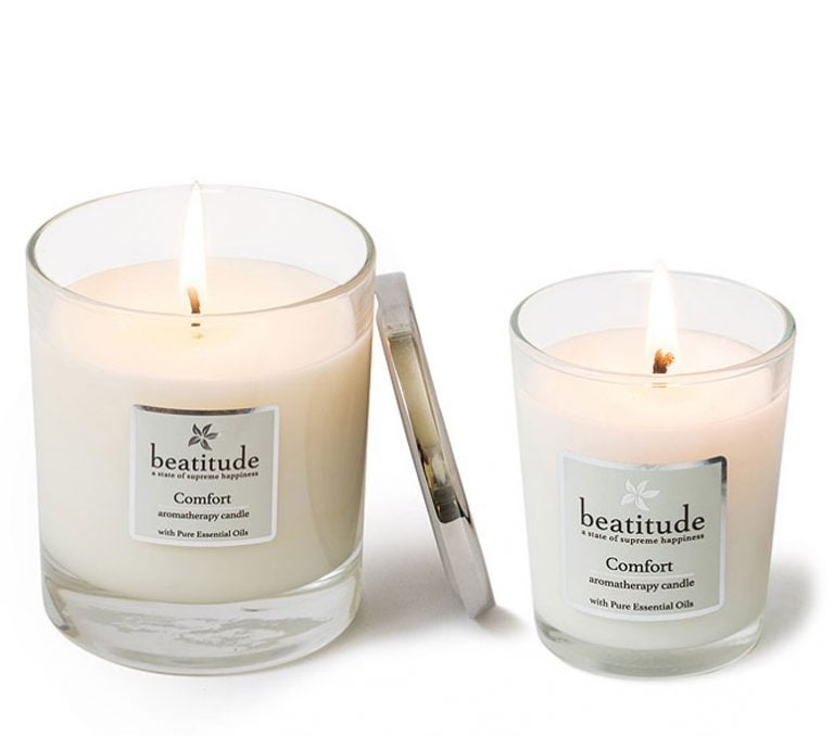 Beatitude Aromatherapy products for relaxation and wellbeing